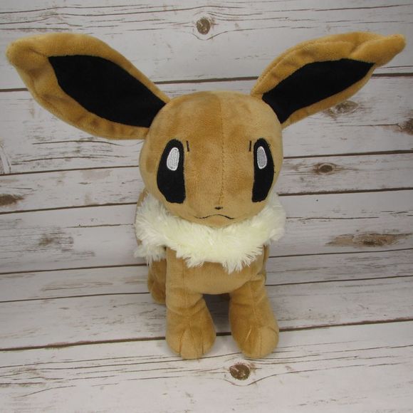Pokemon Center | Toys | Pokemon Center Eevee 2 Sitting Plush Nintendo ...